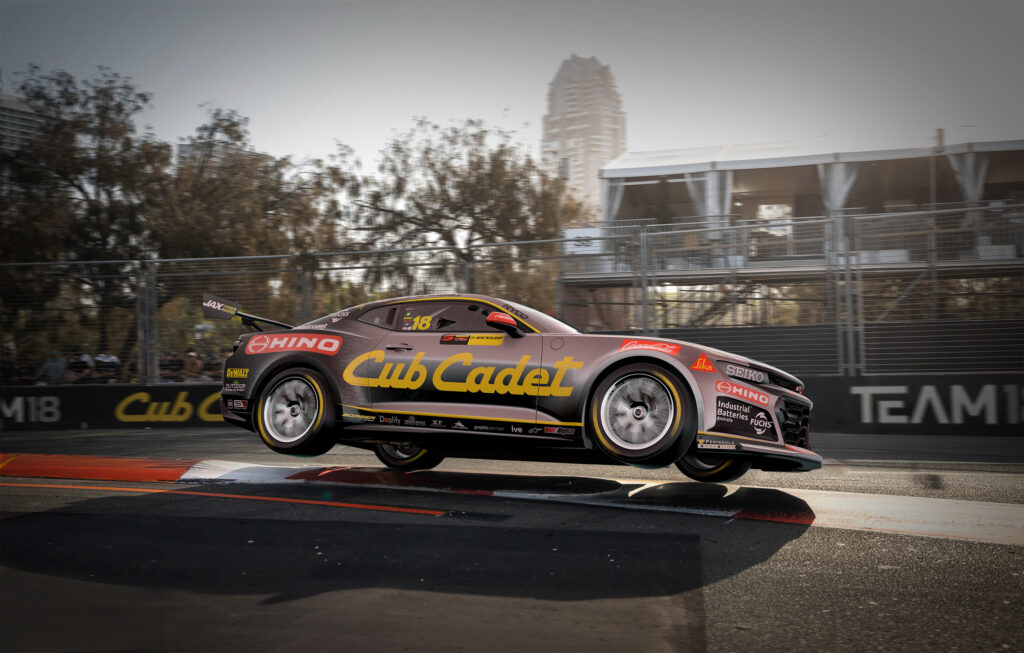 New livery for recent race winner for Townsville - Repco Garage