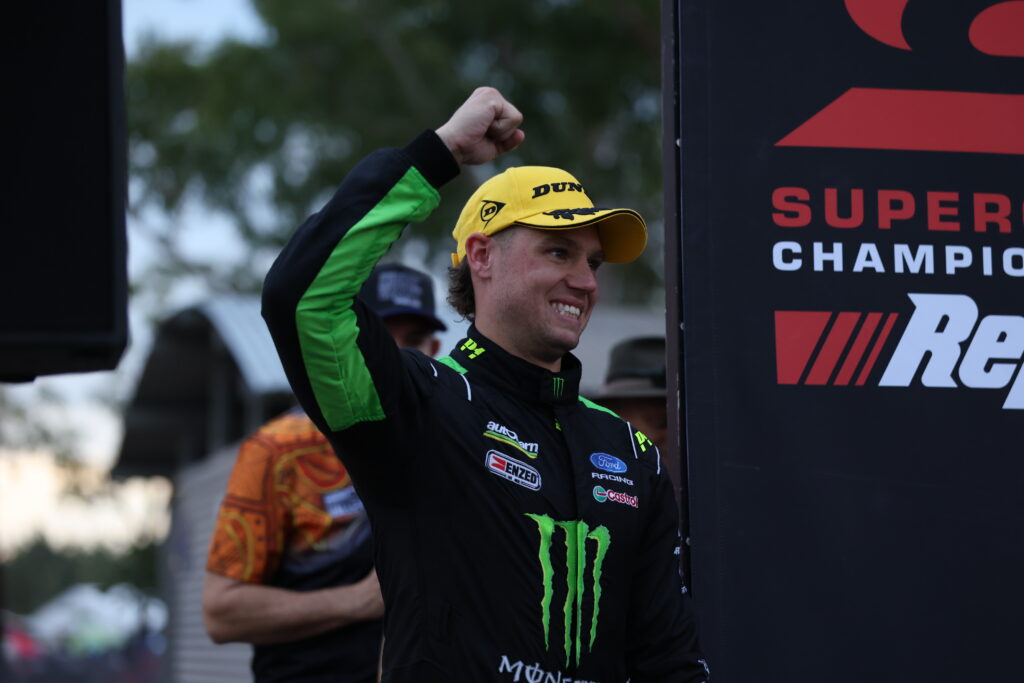 Cam Waters takes his first win of the season in Darwin - Repco Garage