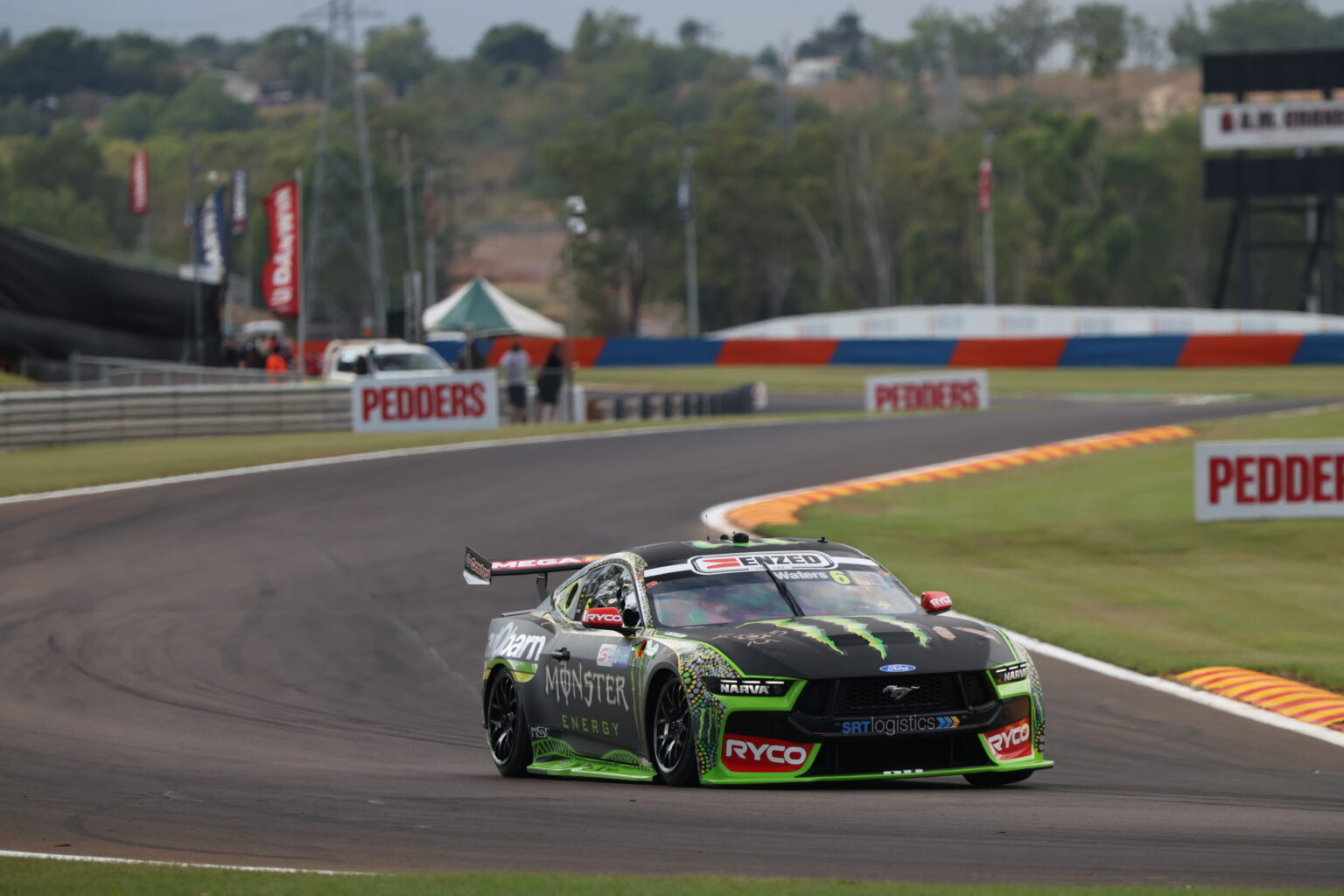 Cam Waters vaults to the top after opening practice session in Darwin ...